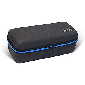 JBL Pulse 5 Black Bluetooth Light Show Speaker Bundle with Premium divvi! Hardshell Case