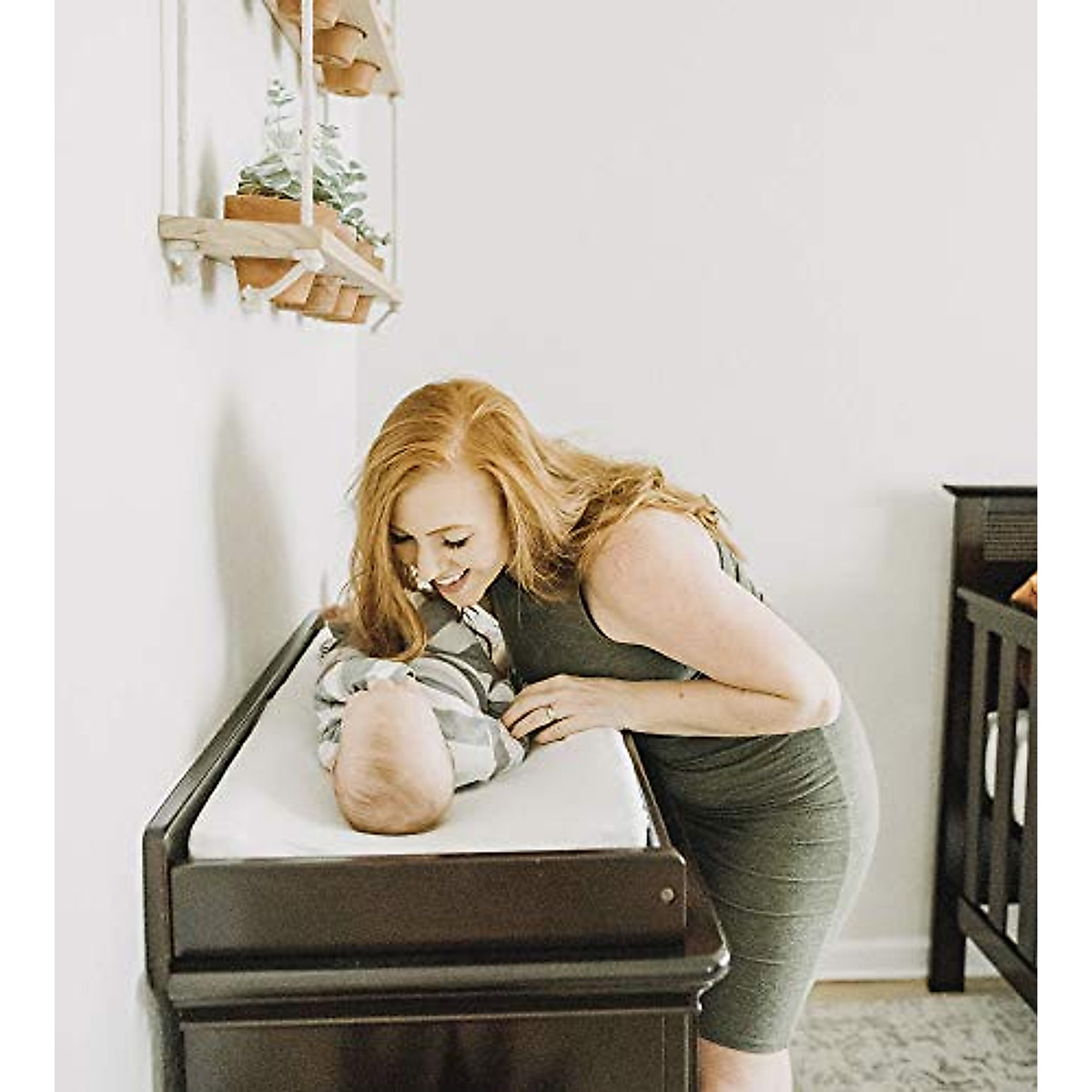 Changing Pad Cover, 100% Organic Cotton Changing Pad Liner for Standard 16" x 32" Baby Changing Mats