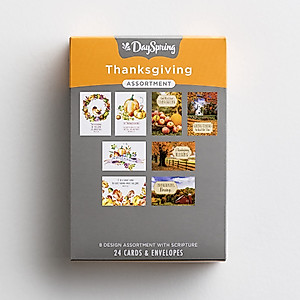 Thanksgiving - Inspirational Boxed Cards - Assorted