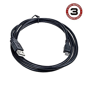 SLLEA 5ft Micro USB Power Charging Cord for Sony PlayStation 4 PS4 Gold Wireless Stereo Headset