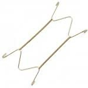 Plate Hangers,Dish Spring Holder Metal Hanging Holder,Wall Fixed Invisible Hook Display Plate Stainless Steel Decorative Wire Plate Holders(8 inch)