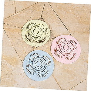 WOONEKY 6pcs Toilet Sink Cover Filter Stainless Soap Dispenser for Kitchen Sink Garbage Disposer Sink Strainers Strainer for Sink Bathtub Stopper Kitchen+Sink Toilet Float Blush Pink