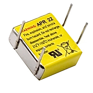 4x OmniCel ER651615 3.6V 400mAh Prismatic Lithium Battery BL-4PN For Fleet Monitoring, Tracking Devices for Hunting Dogs, Carbon Monoxide Detectors, Intrusion Sensors, Smart Utility Metering