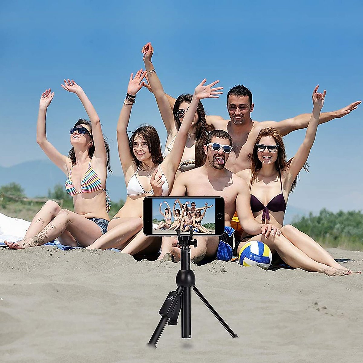 Selfie Stick, Professional 45-Inch Selfie Stick Tripod, Extendable Selfie Stick with Wireless Remote & Tripod Stand for iPhone 14 13 12 11 pro Xs Max Xr X 8 7 6 Plus/Samsung Galaxy Note 9/S9 Plus More