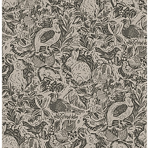 NuWallpaper Charcoal Terrene Peel & Stick Wallpaper