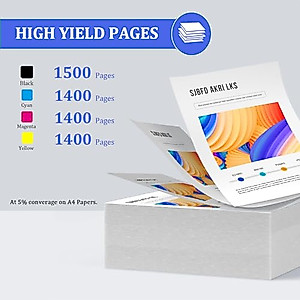 206A Toner Cartridge (with Chip) Compatible for HP W2110A W2111A W2112A W2113A Toner, Work for Color Pro M255dw M255nw MFP M282nw M283 Series Printers, 1 Magenta