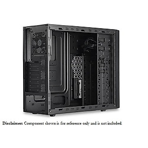 Cooler Master N400 - Mid Tower Computer Case with ATX Motherboard Support, Multiple 240mm Radiator Support, and Ventilated Front Panel