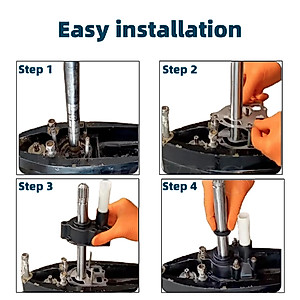 GHmarine 96148A8 Water Pump Impeller Kit Replaces Mercury Outboards MerCruiser Alpha One Stern Drives 46-96148A8 96148Q8
