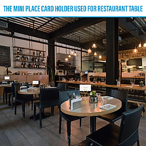 1-24 Acrylic Table Numbers for Wedding - 8.5 ″ × 4 ″ x 1/8″ Perfect Table Number Holders for Wedding, Meeting, Event, Birthday and Anniversary Party