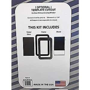 AP Products 015-201512 Slim Shade Upgrading Your Door Window