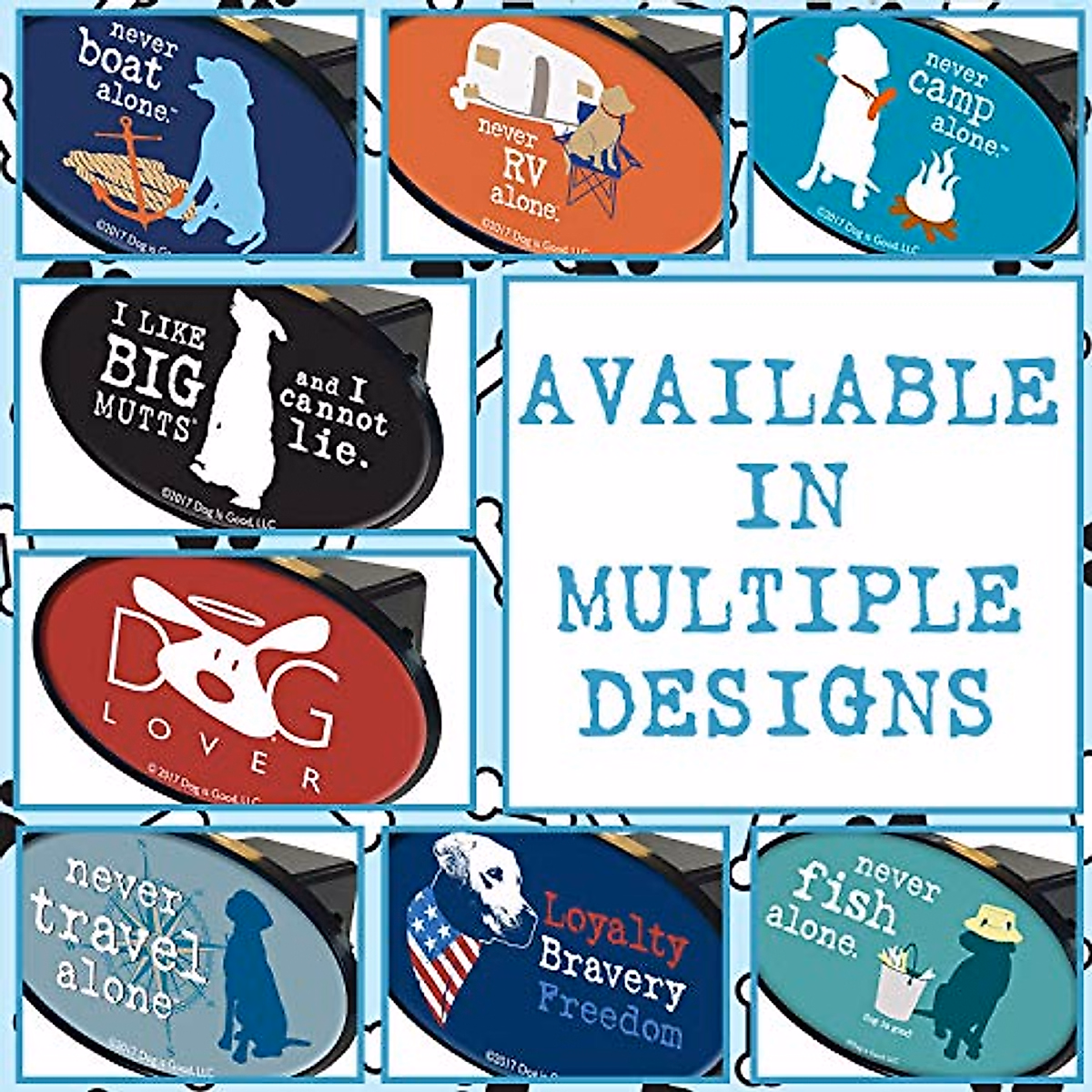 Dog is Good Freedom Dog Trailer Hitch Cover