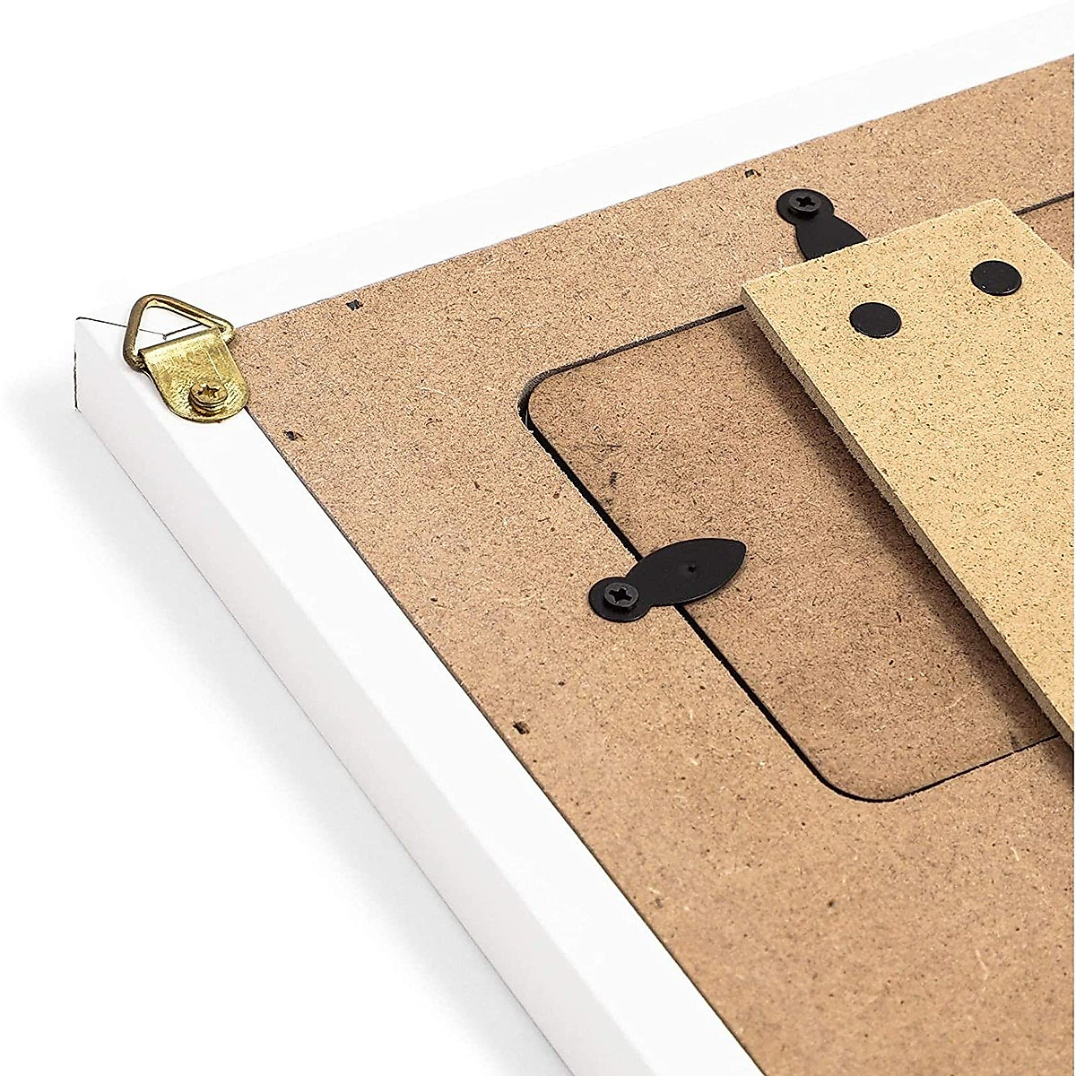 Juvale White Sonogram Keepsake Frame for 4 x 3 Ultrasound Photos (7 x 6.5 Inches)