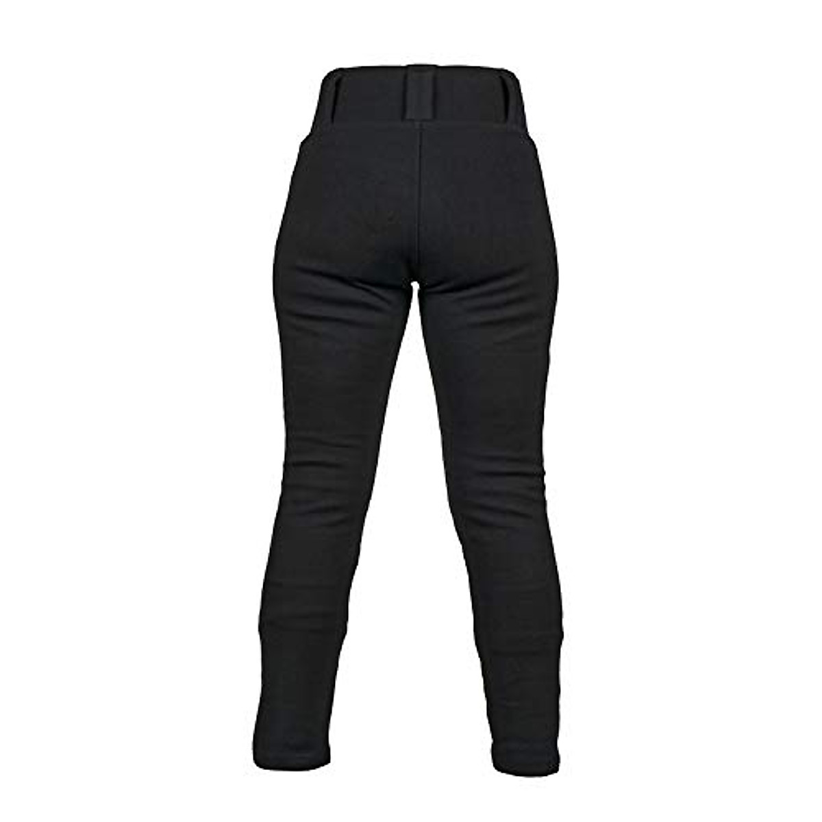 GREAT BIKERS GEAR - Motorcycle Leggings Ladies Protective Women Short Leg Black
