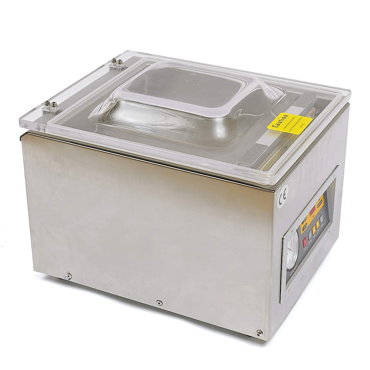 Vacuum Sealer Machine Food Chamber Tabletop Sealing Packaging Machine for Home and Commercial Using 110V 120W