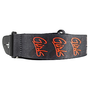 Perri's Leathers Ltd. - Motley Crue Official Licensed Polyester Guitar Strap - Adjustable Guitar Strap from 39" to 58" for Electric, Bass, Acoustic Guitar (LPCP-8262)