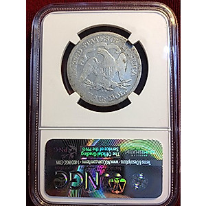 1875 CC Sitting Liberty Half Dollar 50C AG Details NGC