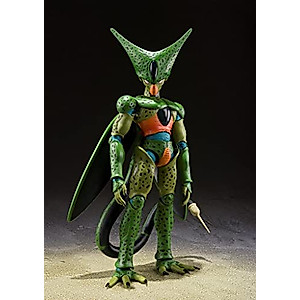TAMASHII NATIONS - Dragon Ball Z - Cell First Form, Bandai Spirits S.H.Figuarts Action Figure