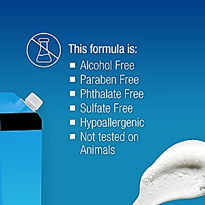 Neutrogena Hydro Boost Lightweight Hydrating Facial Cleansing Gel, Gentle Face Wash & Makeup Remover with Hyaluronic Acid, Hypoallergenic & Non Comedogenic, Refill Pouch, 16 fl. oz