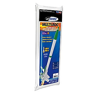 Estes 1329 Multi-ROC Flying Model Rocket Kit | Multistage Booster Rocket with Glider | Expert Level Build