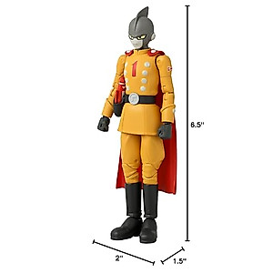 Dragon Stars Series - Dragon Ball Super: Super Hero - Gamma 1, 6.5" Action Figure