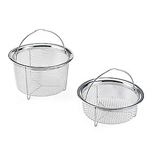 Instant Pot Official Mesh Steamer Basket, Set of 2, Stainless Steel