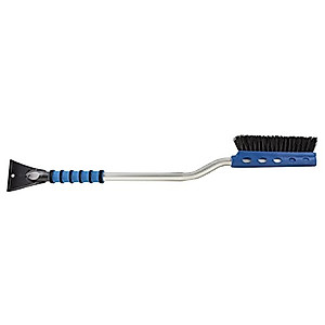 Mallory USA 999CT Snow Brush, Fixed Head, Aluminum, 35-1/2In, Assorted Colors