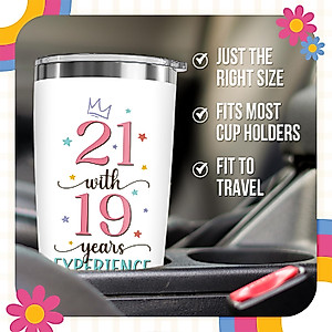ZAGKOO 40th Birthday Gifts Women - 40th Birthday Decorations Woman, Man - 40 Year Old Gifts Unique Ideas, Making World Better Since 1984 Cool 40th Birthday - Funny Happy Turning 40-20oz Tumbler Cup