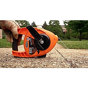 Keson P100BKT Chalk Line Reel, 1.5mm String, 2-4-Ounce Capacity, 100-Foot (30-Pack)