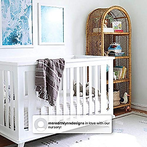 Delta Children Ava 3-in-1 Convertible Baby Crib - Greenguard Gold Certified, White