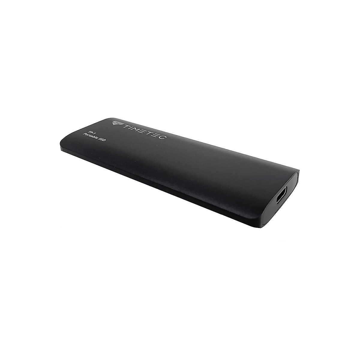 Timetec 2TB Portable External SSD USB3.2 Gen2 Type C Up to 550MB/s Ultra-Light Aluminum Mini External Solid State Drive with USB C to A Cable/USB A to C Adapter for Desktops/Laptop/Mac/Mobile - Black