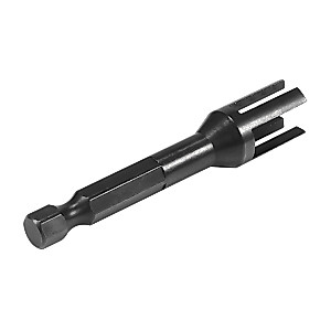 RC tool kit Quick Assembly Tool Ball Joint Wrench with 1/4'' Hex Shank Fit 5347 Rod Ends for 1/10 RC Crawler Links Building TRX4 SCX10 TF2 VS4-10 RC tool set (Rod Ends Assembly Tool Black) (Black)