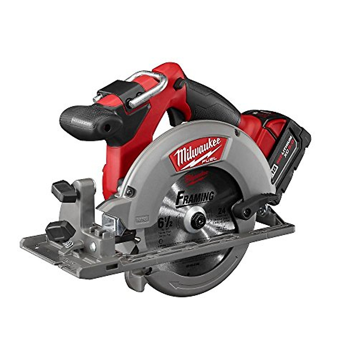 Milwaukee 2896-26 M18 Fuel 18-Volt Lithium-Ion Brushless Cordless Combo Kit (6-Tool) with (2) 5.0 Ah Batteries, (1) Charger, (2) Tool Bags