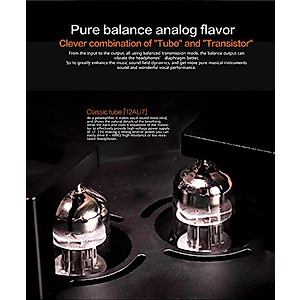 XDUOO TA-20 High Performance Balanced Tube Headphone Amplifier Power Amplifier (Black)