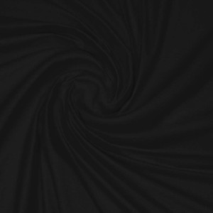 Christy Exports Natural 100% Blackout Curtains 120 inch Long for Living Room, Farmhouse Thick Thermal Insulated Room Darkening Bedroom Door Panels, Black (1 Pair, 48" Width)