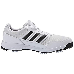 adidas mens Tech Response 2.0 Golf Shoe, Ftwr White/Core Black/Ftwr White, 9.5 Wide US