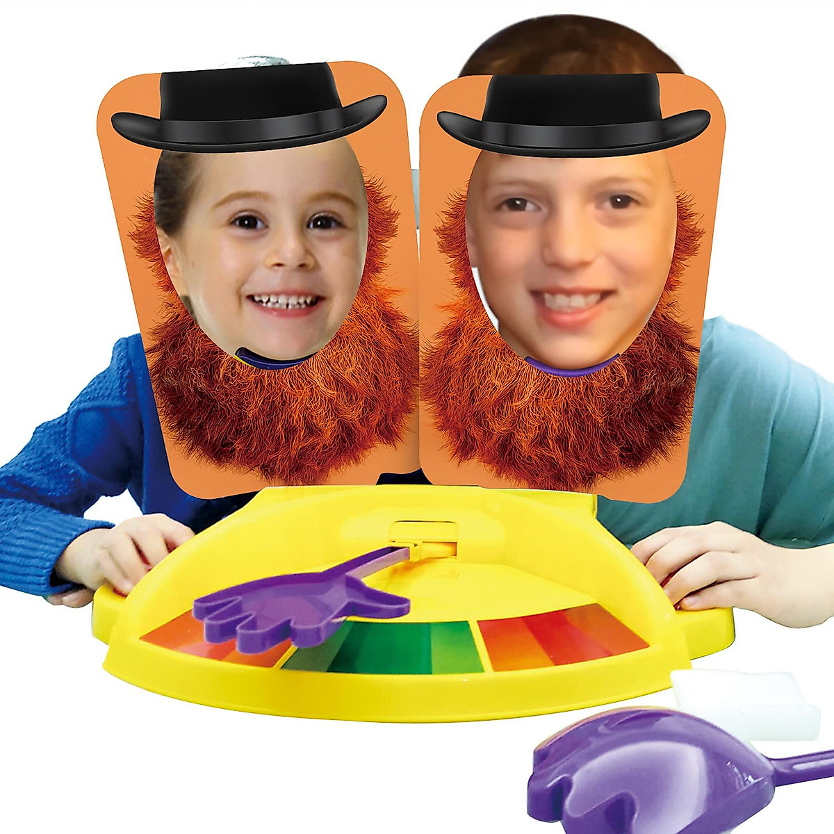 perfrom Whip Cream Face Game,The Pie Games,Family Board Game Toys for Kids,Whipped Cream(Not Included)