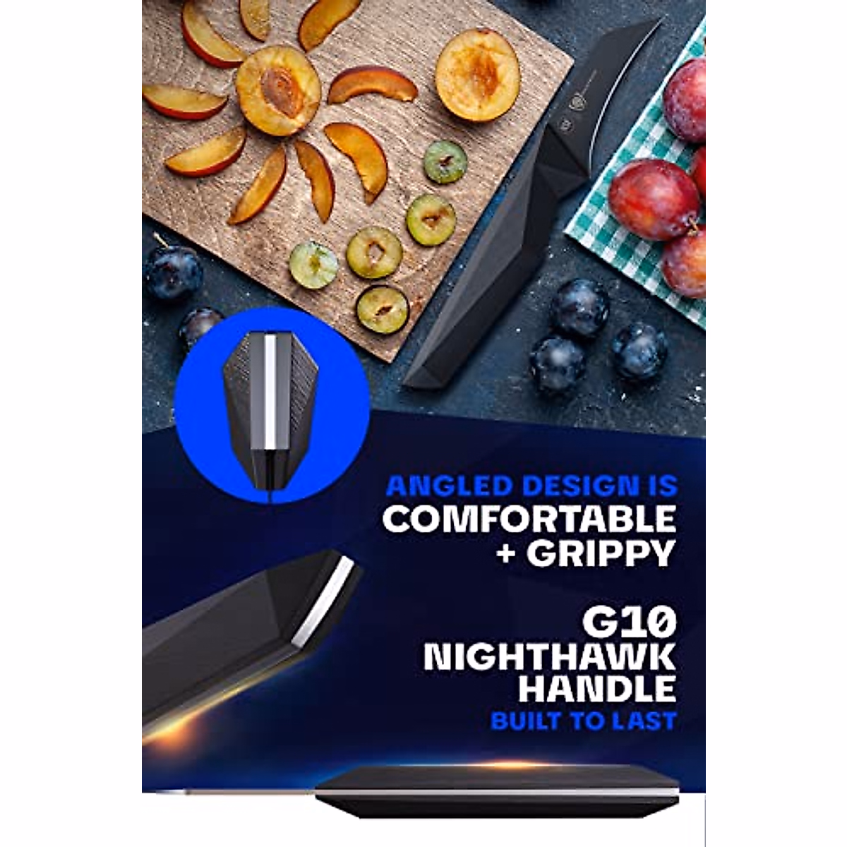 Dalstrong Bird's Beak Paring Knife - 2.75 inch- Shadow Black Series - Black Titanium Nitride Coated - High Carbon - 7CR17MOV-X Vacuum Treated Steel Cooking Kitchen Chef Knife - Sheath - NSF Certified