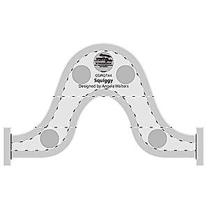 Creative Grids Machine Quilting Tools Rulers - Taj, Elvira, Chevy, Squiggy, Shorty, Slim, Archie