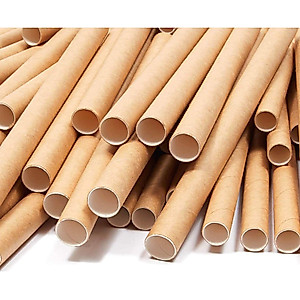 Bright Creations Mason Bee Nesting Tubes Refills (8mm & 10mm, 100 Pack, 50 Each)