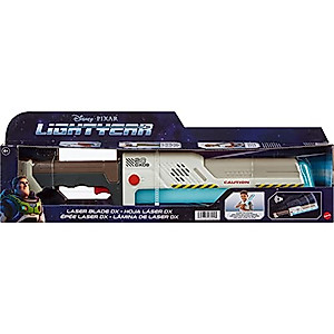 Disney Pixar Lightyear Laser Blade DX Costume Toy, Movie-Inspired Plastic Machete with Electronic Lights & Sounds, Kids Gift Ages 4 Years & Older