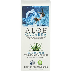 Aloe CADABRA Organic Natural Personal Lubricant, 2.5 OZ