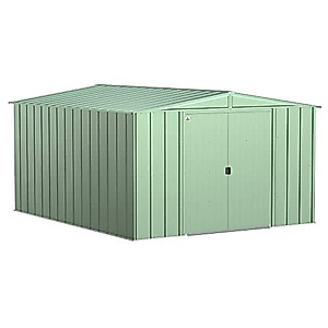 Arrow Classic Steel Storage Shed, 10x12, Sage Green