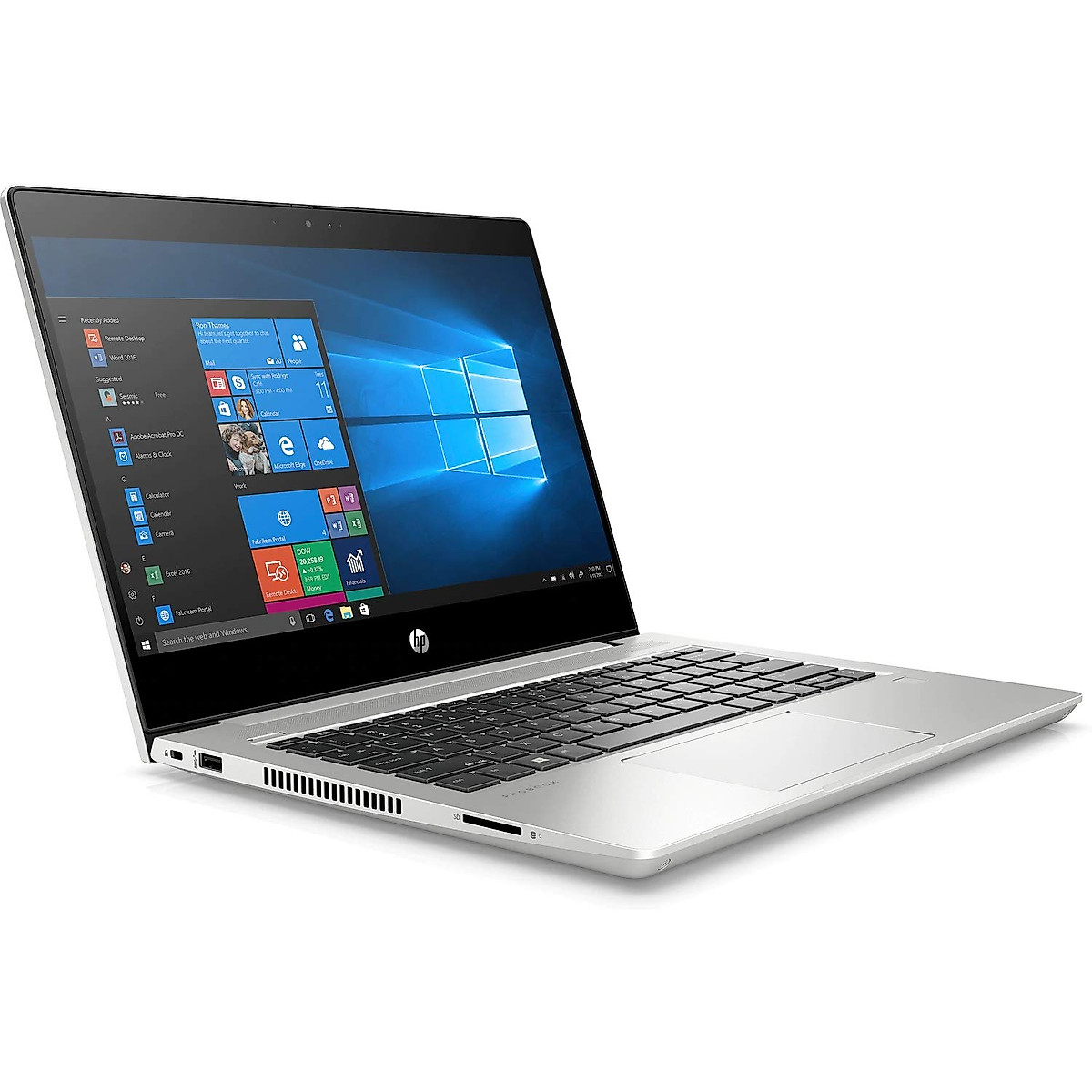 HP ProBook 430 G7 13.3" Notebook - 1920 x 1080 - Core i5 i5-10210U - 8 GB RAM - 256 GB SSD - Pike Silver Aluminum - Windows 10 Pro 64-bit