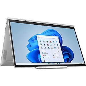 2022 HP Envy X360 15.6" FHD IPS Touchscreen 2-in-1 Laptop 11th Intel Core i7-1195G7 Iris Xe Graphics 32GB DDR4 2TB SSD Thunderbolt 4 WiFi 6 Backlit KB FP Reader Win 11 Pro Stylus Pen w/ RATZK 32GB