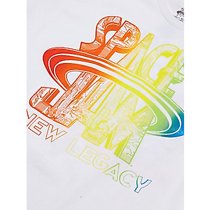 space jam Men's 2: A New Legacy Tune Squad Short Sleeve T-Shirt, White, XL