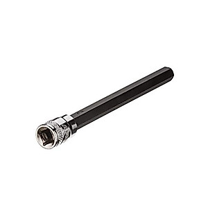 ARES 39007 - Extra Long Metric Hex Bit Socket Set - S2 Bit Provides Greater Torque - Convenient Storage Rail Included - Heat Treated Chrome Vanadium Steel Sockets