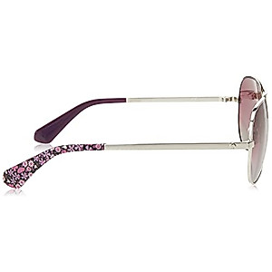 Kate Spade New York Women's Avaline2/S Aviator Sunglasses, Silver, 58mm, 14mm