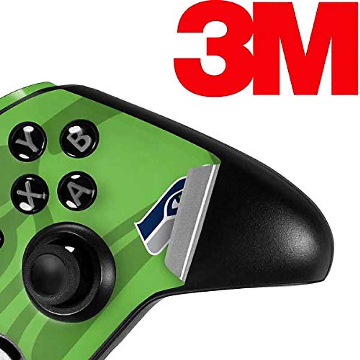 Skinit Decal Gaming Skin compatible with Xbox One Elite Controller - Officially Licensed NFL Seattle Seahawks Double Vision Design
