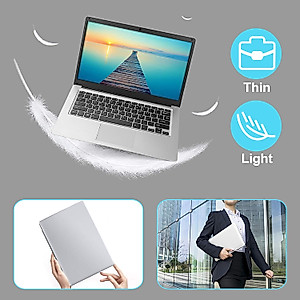 14 inch Laptop Notebook Computer PC, Windows 10 Home 64-bit OS Intel CPU 4GB RAM 64GB Storage, 1366x768 IPS Display 10000 mAh High Battery Life, WiFi Mini HDMI Compatible with Bluetooth