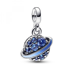 Pandora Gradient Planet Mini Dangle Bracelet Charm Me Bracelets - Stunning Women's Jewelry - Gift for Women in Your Life - Made with Sterling Silver & Man-Made Crystal, No Gift Box